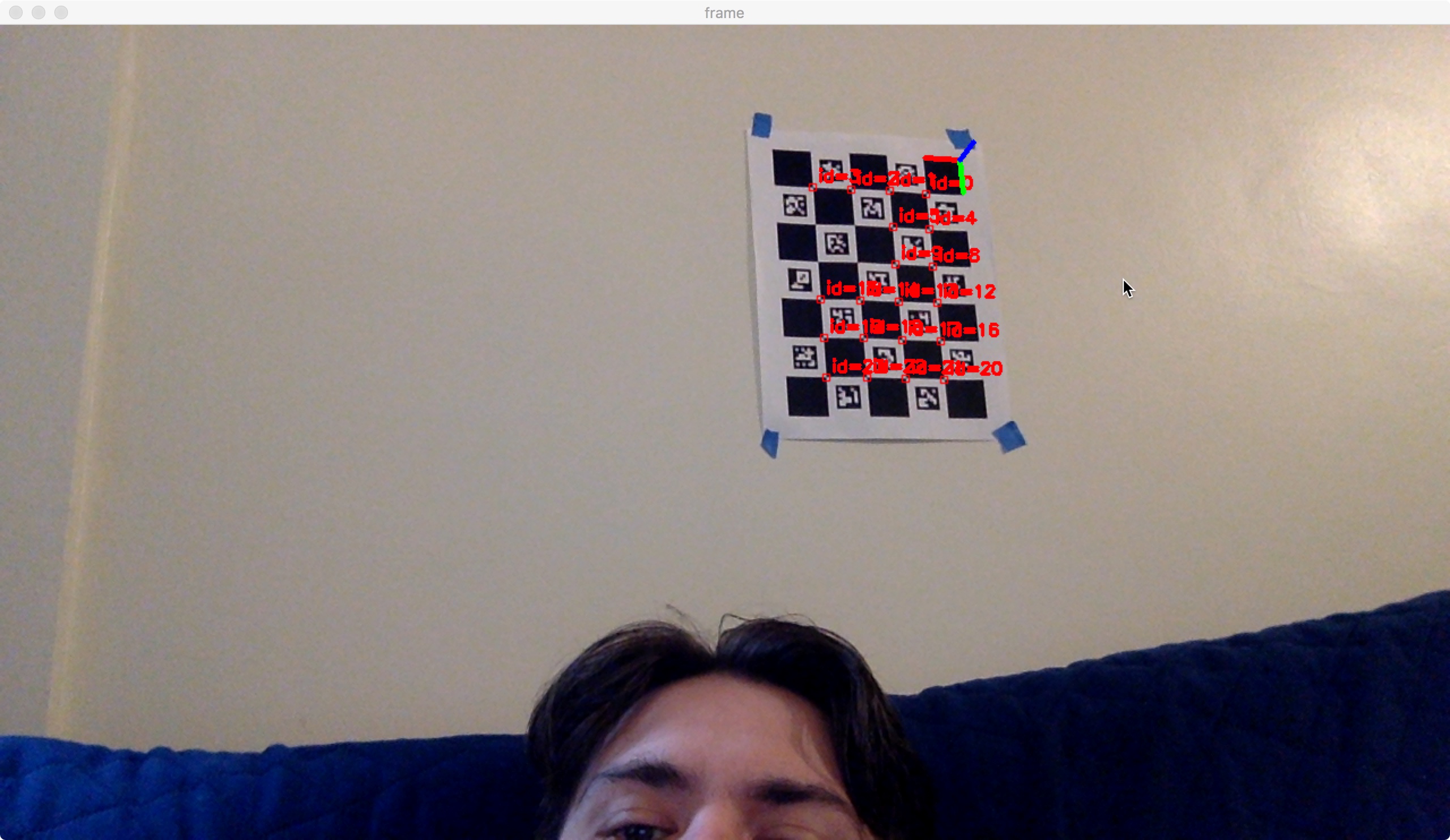 OpenCV Charuco-Board Pose Estimation | Peter F. Klemperer
